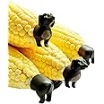 Amazon.com | Barbecue Corn Holders 4 Pieces(2 pairs) Black Dachshund ...