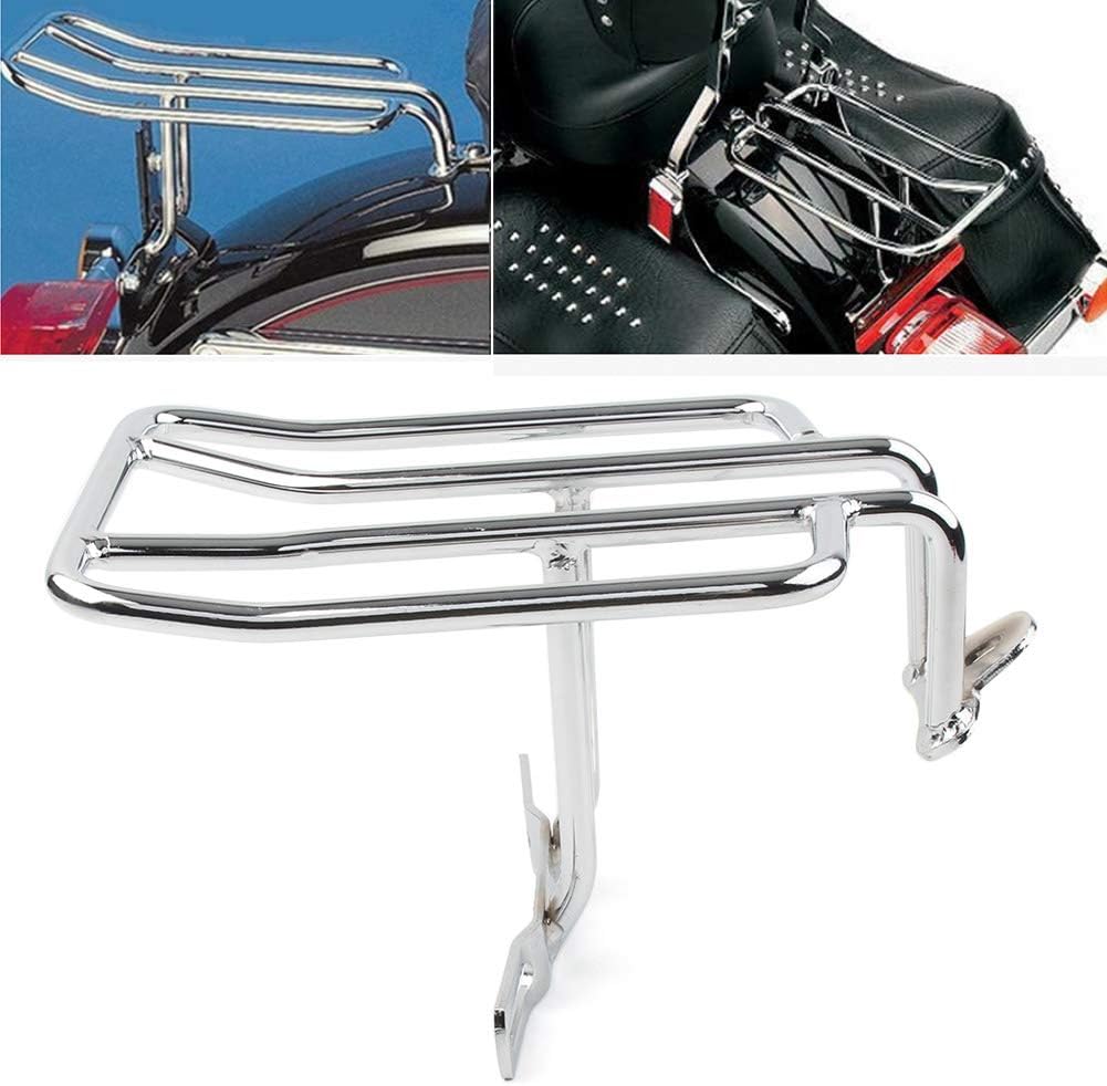 Amazon.com: Newsmarts Motorcycle Rear Luggage Rack Back Fender Rack ...
