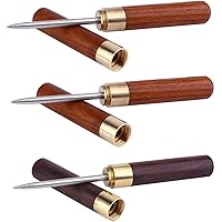 Amazon.com: 3 PCS Ice Pick Stainless Steel with Wooden Handle and ...