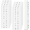 Amazon.com : Aixoom A-Z Small Alphabet Index Tabs Self-Adhesive A-Z ...