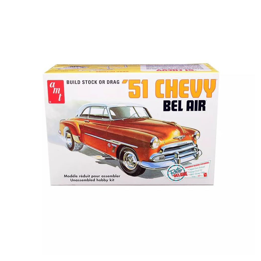 Mua AMT: 1:25 Scale Model Kit - 1951 Chevy Bel Air - 2-in-1 Retro ...