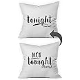 Amazon.com: Oh, Susannah Tonight Not Tonight Reversible Pillowcase ...