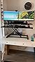TechOrbits Standing Desk Converter – Rise-X Light, 32 Inch Wide Sit ...