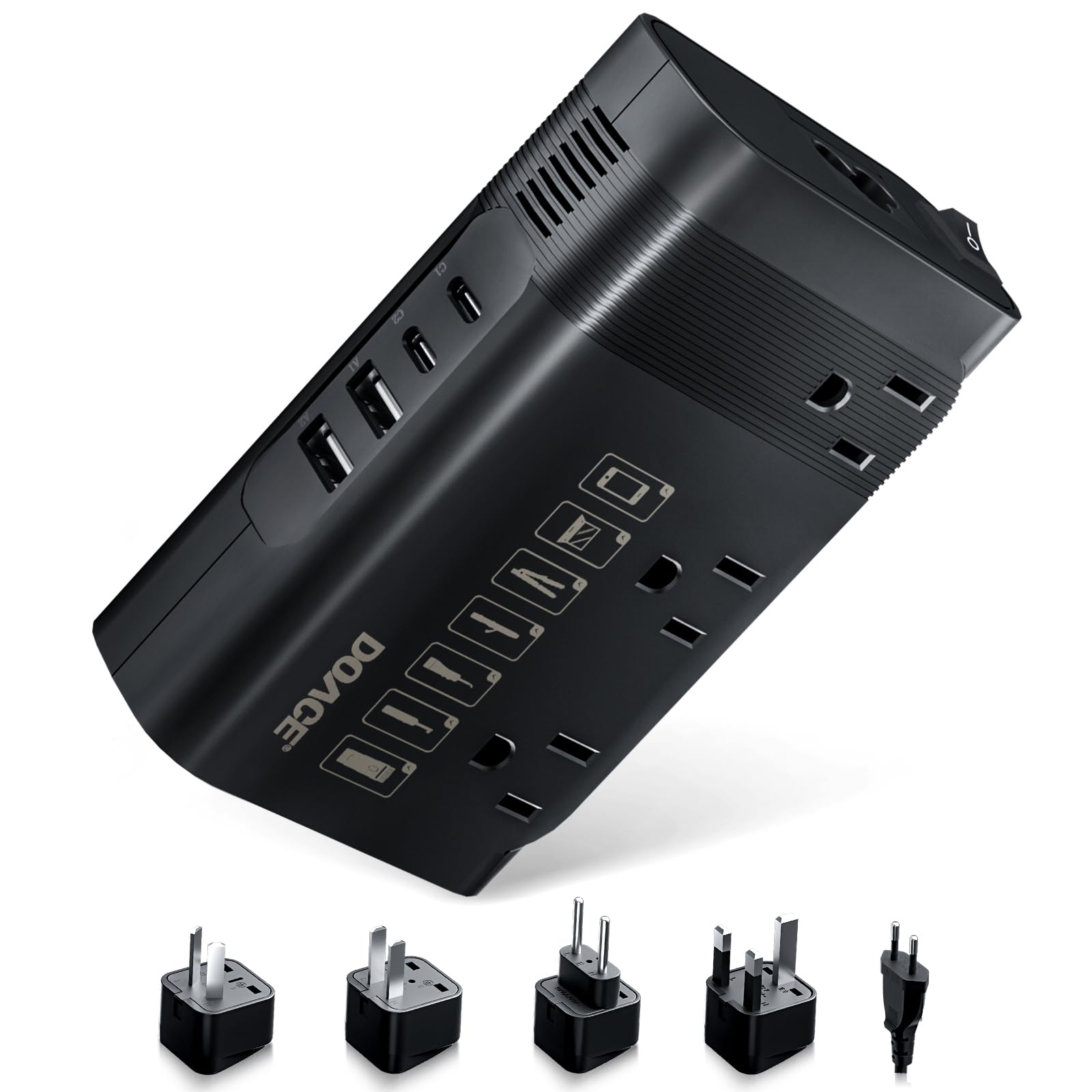 Mua DOACE 220v to 110v Voltage Converter US to Europe: 350W 220 to 110 ...