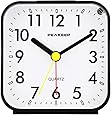 Amazon.com: Peakeep Small Battery Operated Analog Travel Alarm Clock ...