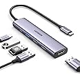 UGREEN USB C Hub, 5 en 1 Adaptador USB C Multipuerto Aluminio a 4K 30Hz HDMI, 1 USB 3.0 y 2 USB ...