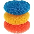 Amazon.com: Lola Products Heavy Duty Plastic Mesh Scourers | 3.75" x 1. ...