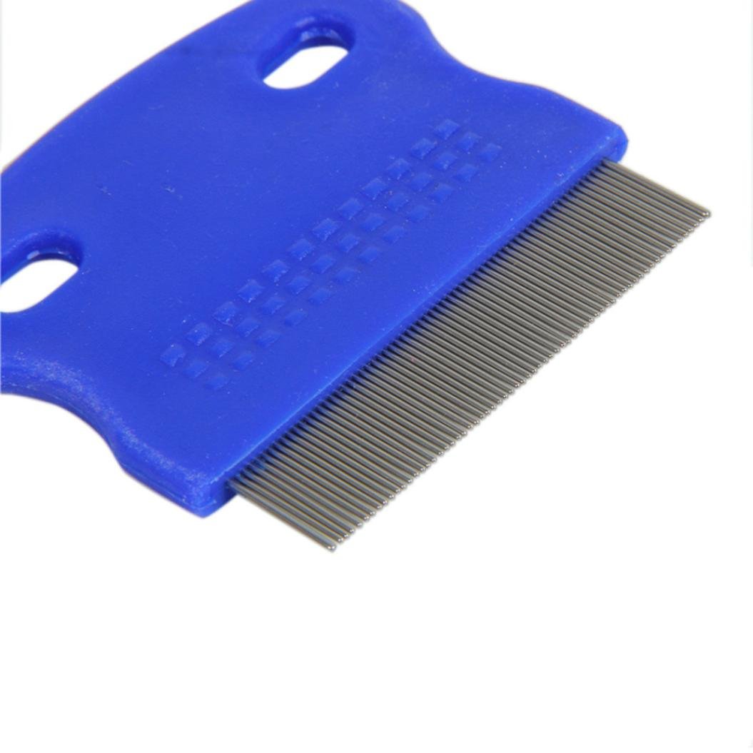 Amiley Lice Comb, Professional Stainless Steel Louse and Comb for Head ...