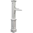 Mayne Woodhaven Address Sign Post - White - Includes Post & Address Arm ...