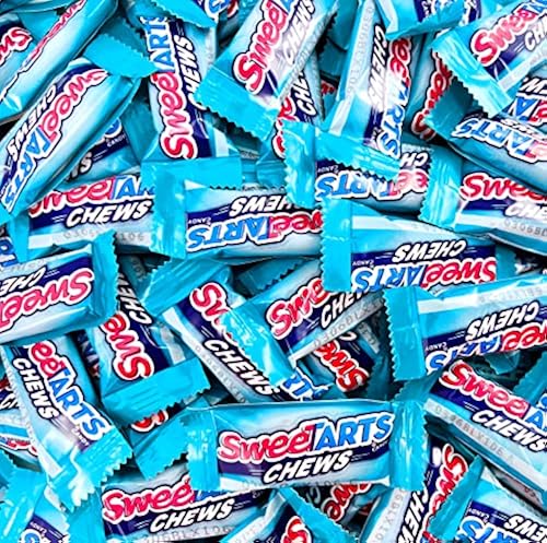 LaetaFood SweeTarts Chews Cherry Flavored Candy, Individually Wrapped ...