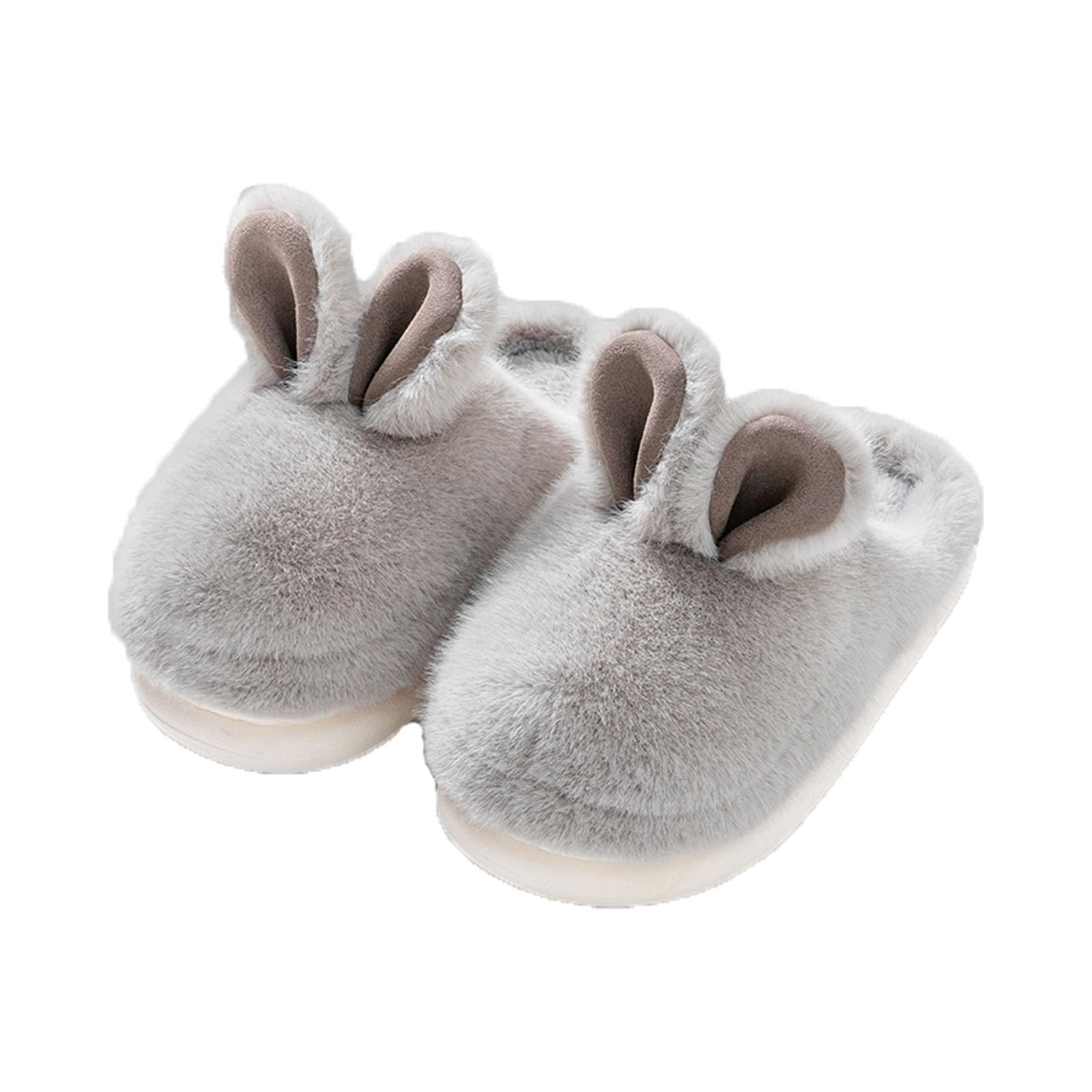 Bunny Slippers For Women Memory Foam Lndoor House Slippers Plush Women ...