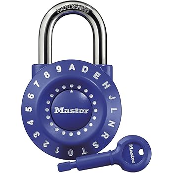 Master Lock 1500iD Speed Dial Combination Lock, Assorted Colors, Tools ...
