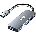 BENFEI USB 3.0 Hub 4-Port, Ultra-Slim USB 3.0 Hub Compatible for MacBook, Mac Pro, Mac Mini ...
