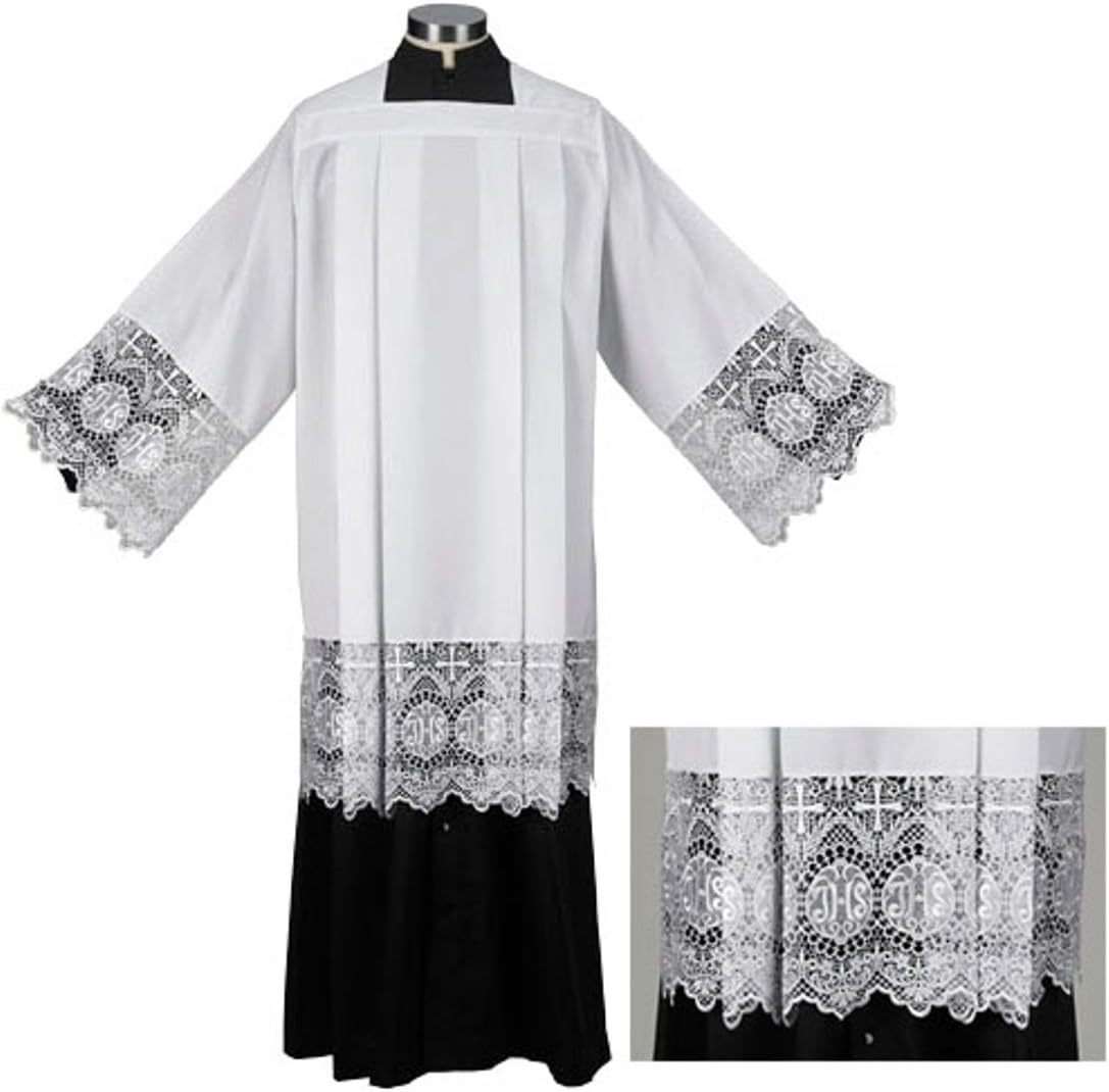 Amazon.com: IHS Lace Surplice 9" High Lace - Extra Large: Everything Else