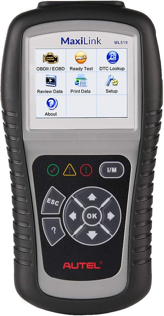 Autel MaxiLink ML519 （La Misma función Que AL519） OBD2 Herramienta de ...