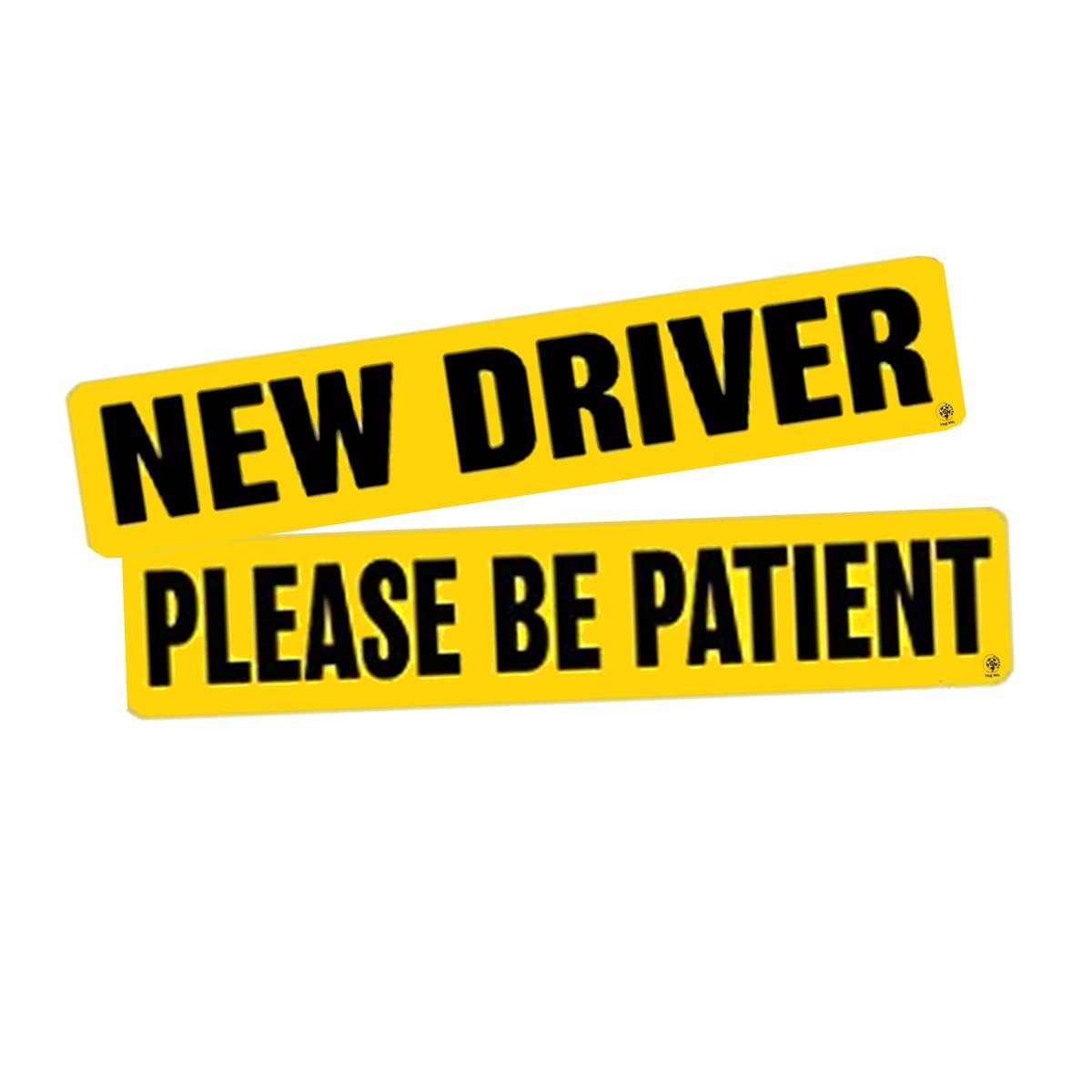VaygWay Set of 2 ‘’ New Driver Please Be Patient ’’ Bumper Magnet ...