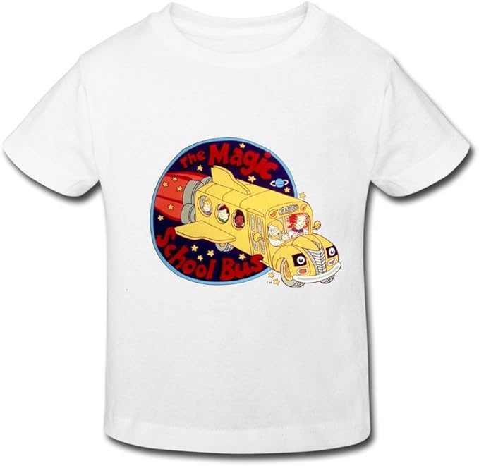 Amazon.com: The Magic School Bus Toddler T-shirts Cute By YCWH: Clothing