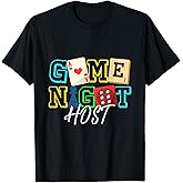 Amazon.com: Game Night Host Board Games Trivia Night Team Women Men T ...