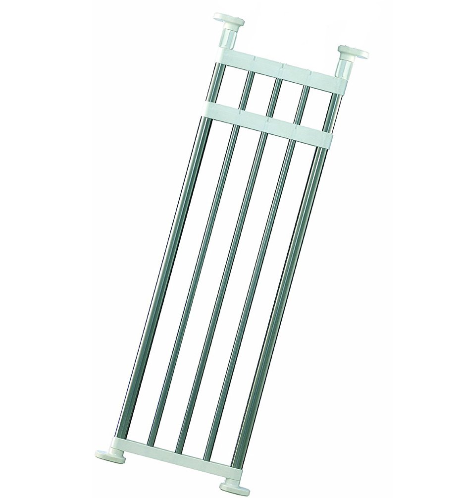 BAOYOUNI Expandable Cupboard Shelf Adjustable Wardrobe Storage Rack baoyouni-expandable-cupboard-shelf-adjustable-wardrobe-storage-rack