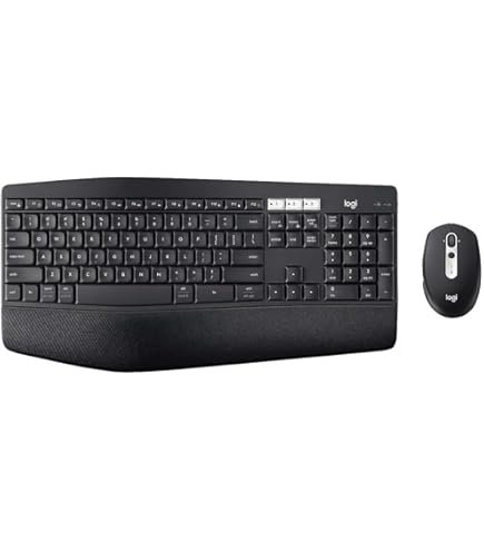 Logitech Mk735 Performance Wireless Keyboard Mouse Combo For Sale