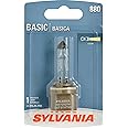 Amazon.com: SYLVANIA - 880 Basic - Halogen Light Bulb for Fog ...