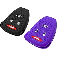 Amazon.com: Coolbestda 2Pcs Key Fob Cover Case Protector Remote Control ...