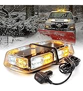 Amazon.com: Xprite Amber Yellow 36 LED Rooftop Emergency Strobe Lights ...