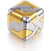 Amazon.com: 3D Triangle Metal Puzzle, Brain Teaser Puzzle for Adults ...