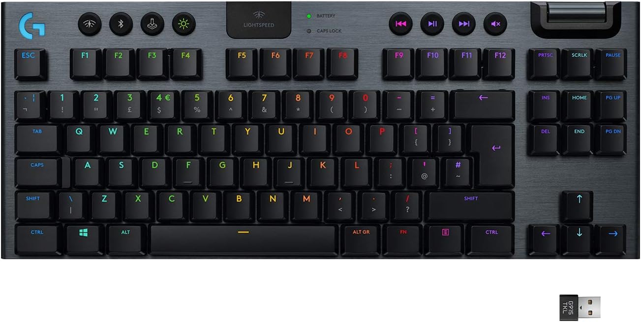 Mua Logitech G915 LIGHTSPEED TKL Tenkeyless Wireless Mechanical Gaming ...