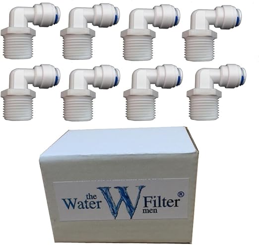 1/4" Elbow Pushfitting for All 1/4" Ports on Water Filter Housings ...
