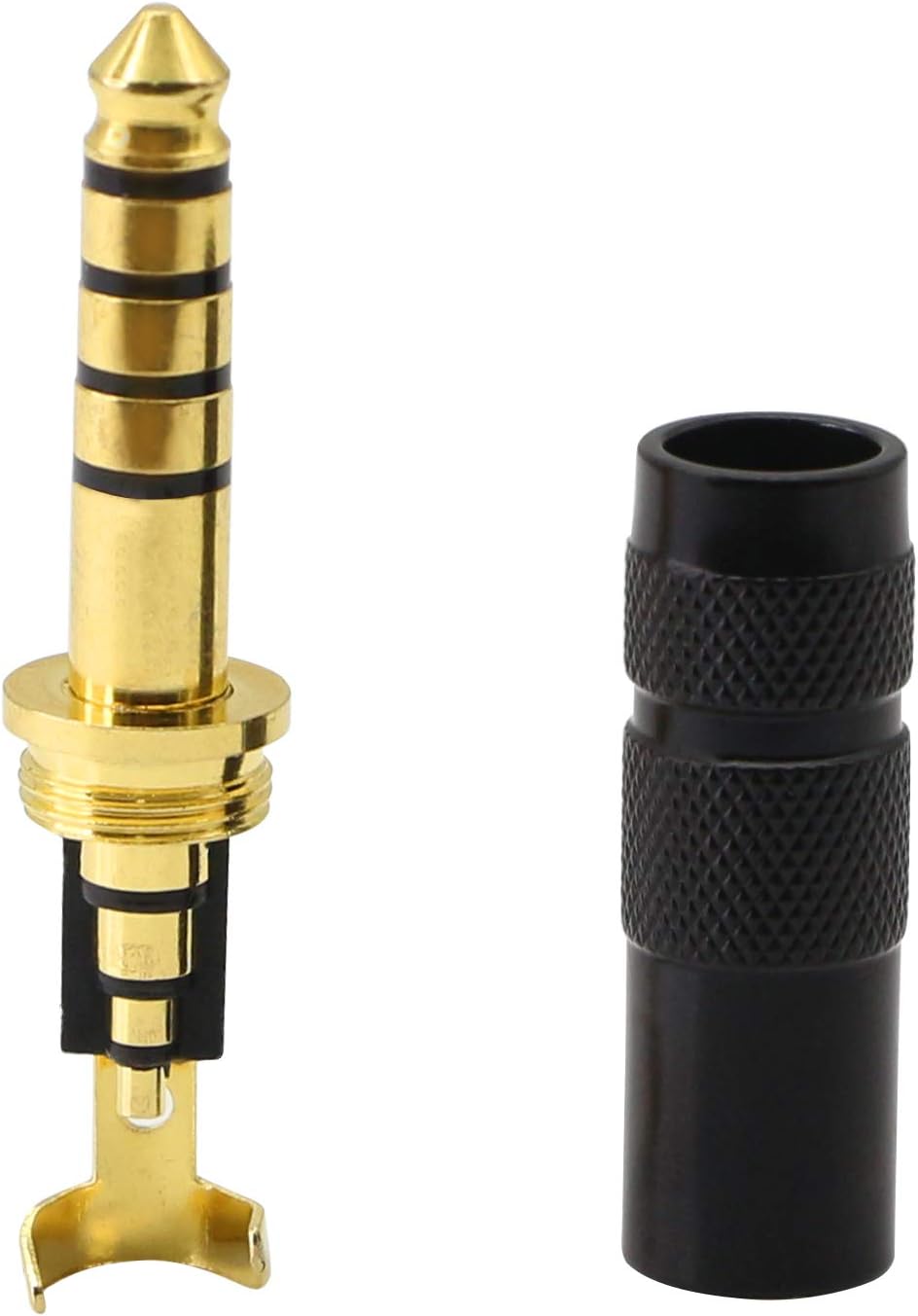 4.4mm 5 Pole Balanced Cable Replacement Plug,4.4mm Solder Type DIY ...