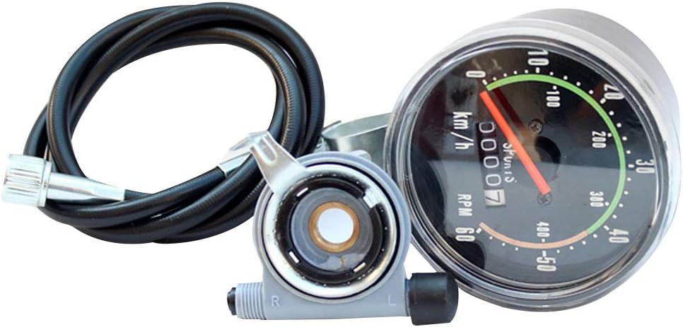 Mechanical Speedometer for Bicycle, Classic Style Bicycle Speedometer ...