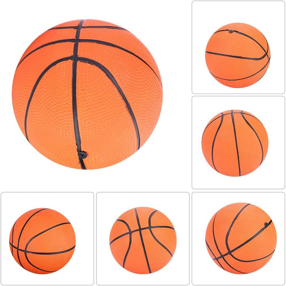 Dilwe Children Mini Basketball, Inflatable Rubber Basketball Miniball ...