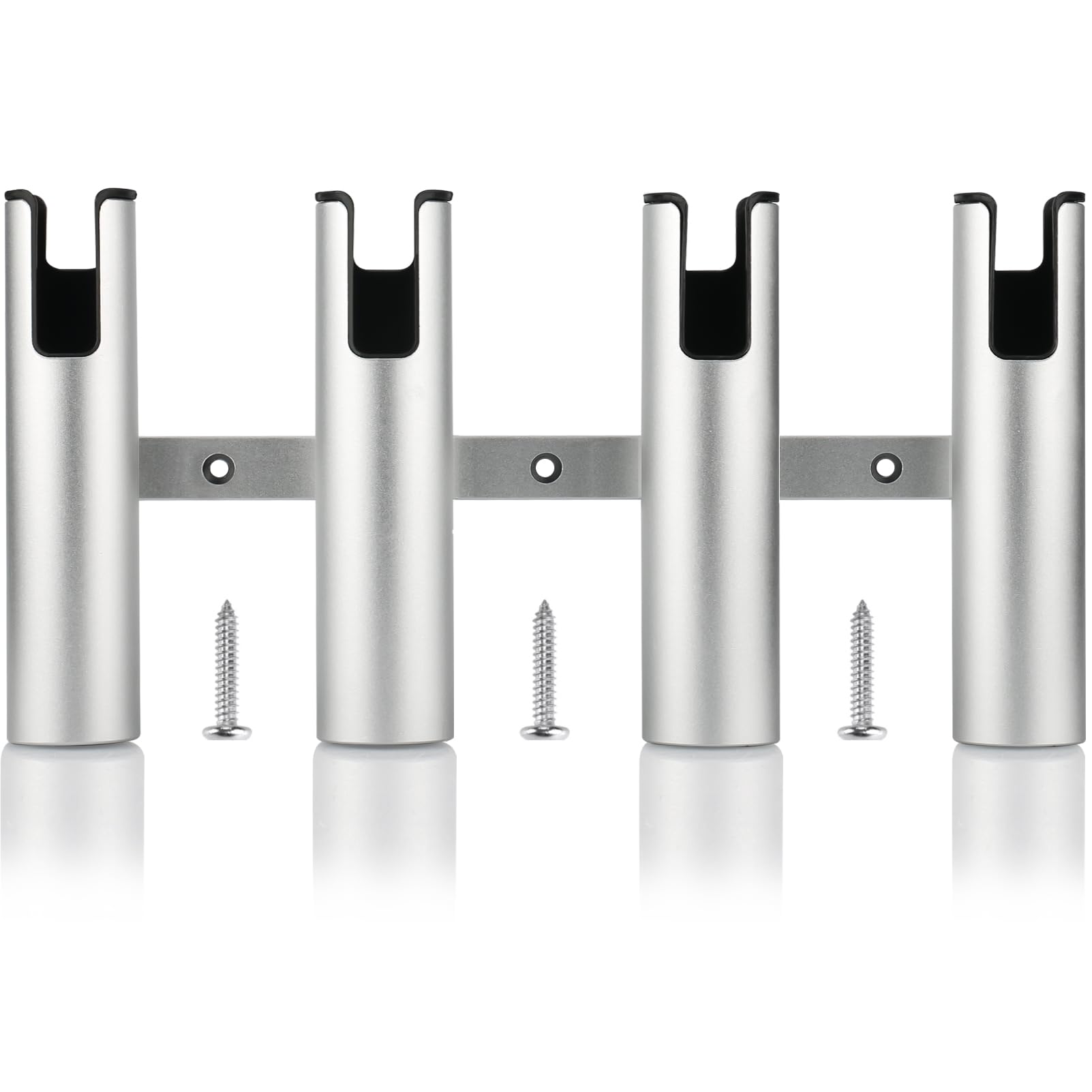 Marinebaby Aluminum Fishing Boat Rod Holder,3/4 Link Tube Aluminum Rod ...