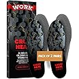 Amazon.com: 2 Packs of Work Comfort Orthotic Insoles - Shoe Inserts for ...