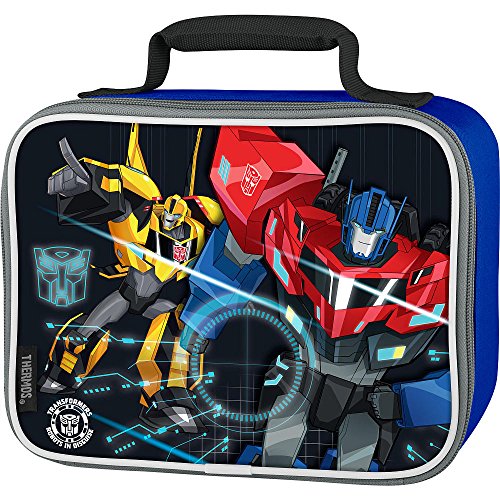 Buy Thermos Transformers Soft Standard Lunch Kit Bag Optimus Prime Bumblebee Online at ...