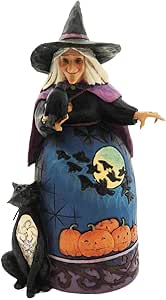 Amazon.com: Enesco 4027793 Jim Shore Heartwood Creek Halloween Witch ...