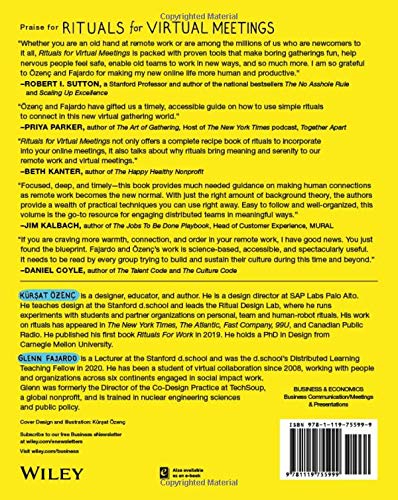 Rituals for Virtual Meetings: Creative Ways to Engage People and ...