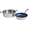 Amazon.com: The Blue Jean Chef 3-Piece Stainless Steel Cookware Set ...