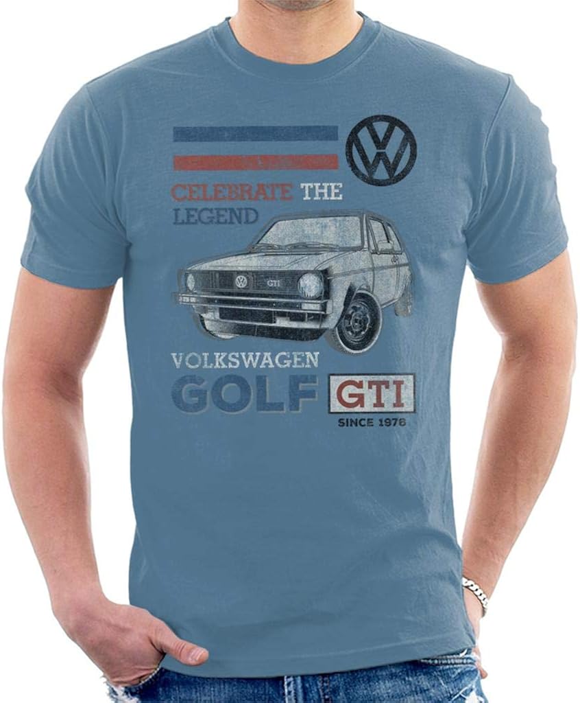 Volkswagen GTI Legend Men's T-Shirt | Amazon.com