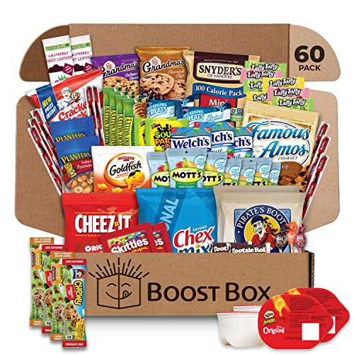 BOOST BOX (60) – Premium Snack Boxes, Care Packages & Gifts Baskets for ...