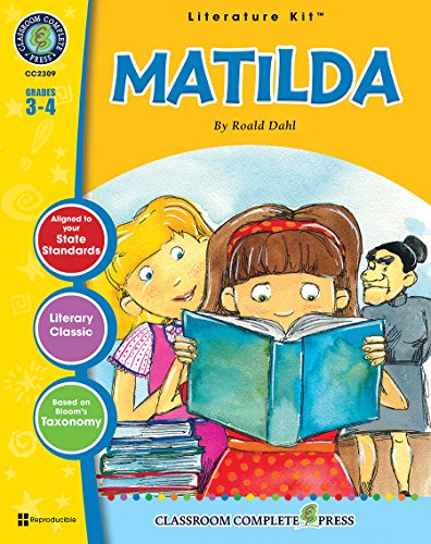 Matilda - Novel Study Guide Gr. 3-4 - Classroom Complete Press ...