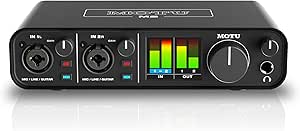 Amazon.com: MOTU M2 2x2 USB-C Audio Interface : Musical Instruments