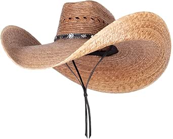 Mexican Style Wide Brim Straw Hat - Natural OSFM at Amazon Men’s ...