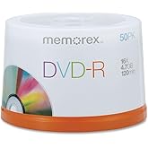 Amazon.com: Memorex DVD plus R 16x 4.7GB 100 Pack Spindle : Electronics
