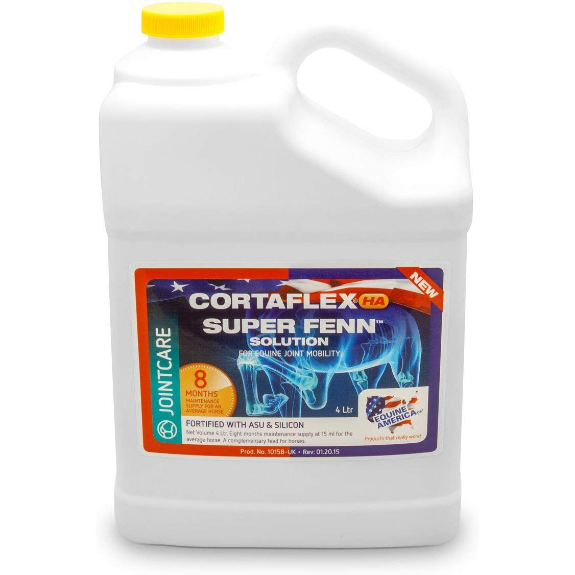 Equine America Cortaflex HA Super Strength With Super Fenn Solution 4L ...