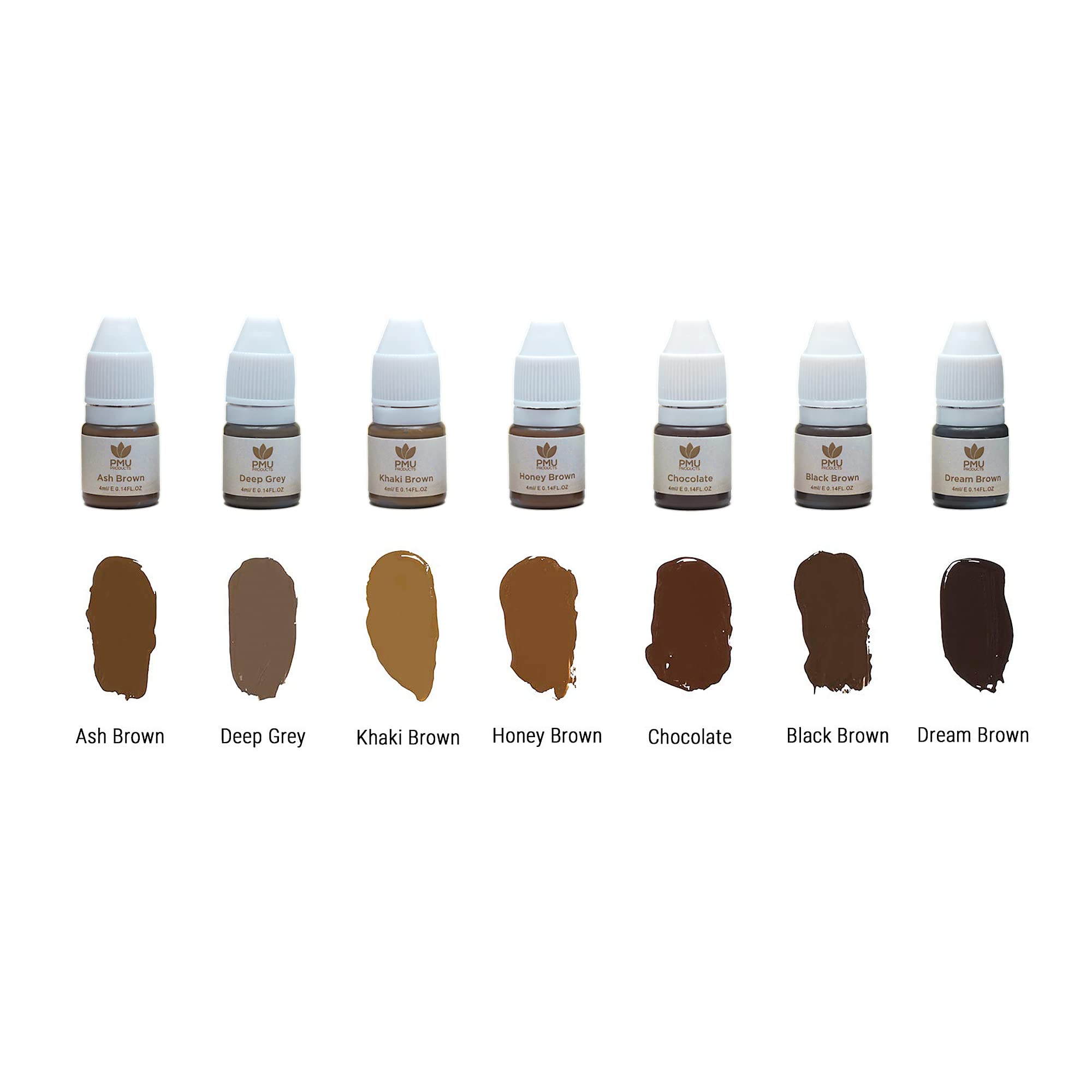 Mua Brow Pigment 7 Pack – Microblading Inks – Complete Set Of 7 Shades ...