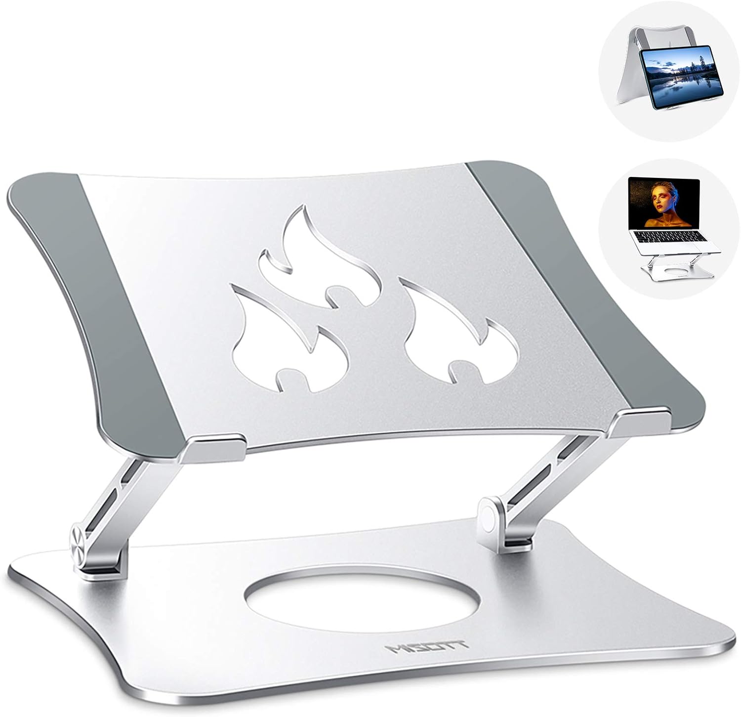MISOTT Supporto PC Portatile, Supporti per Notebook Regolabile ...