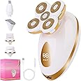 Amazon.com: Electric Razors for Women, 5 in 1 Painless Rechargeable ...