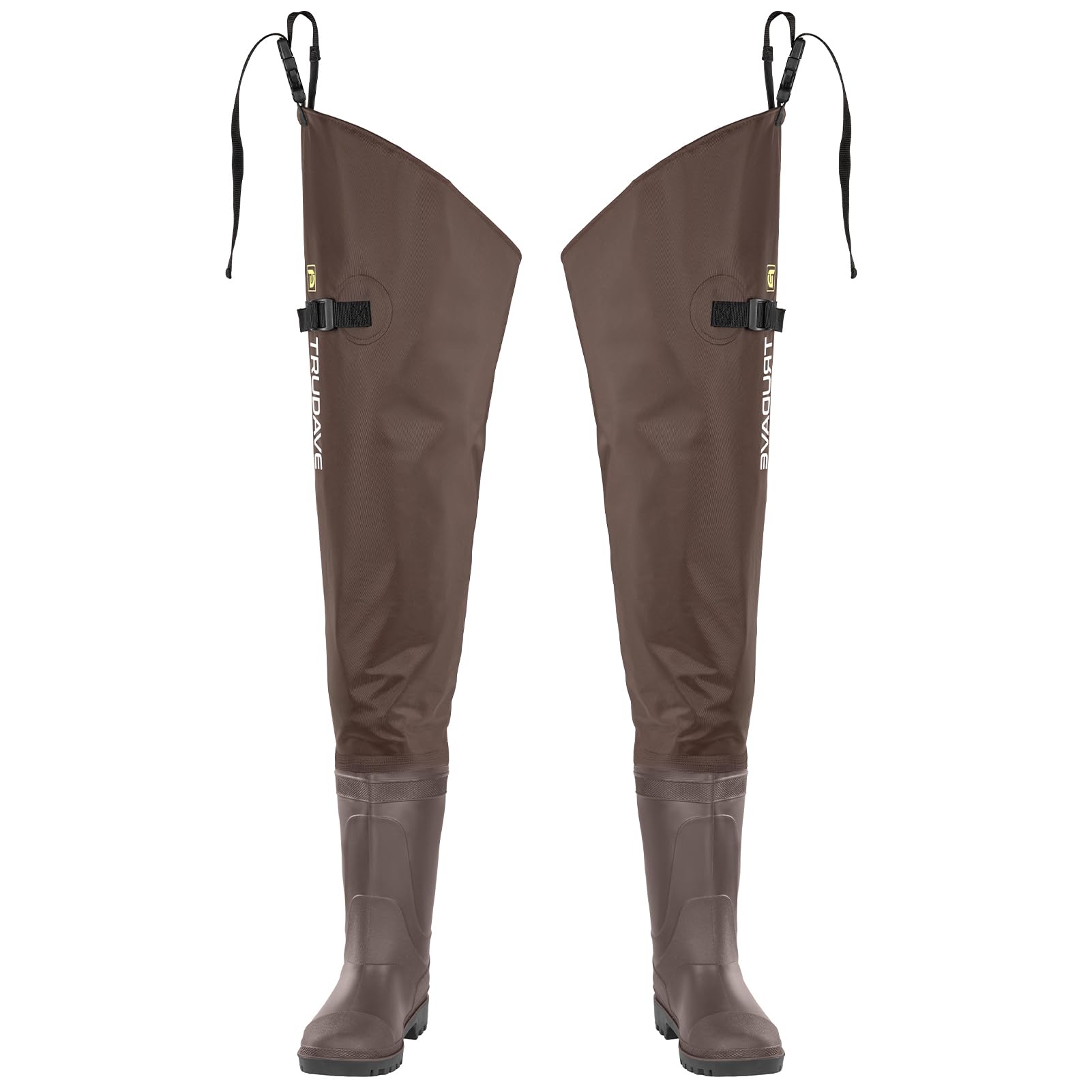 Trudave Hip Waders for Men Waterproof, Hip Boots for Women, 2-Ply PVC ...